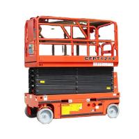 China SNSC Self-Propelled Scissor Lift Platform 4m-16m Working Height with 230kg Load Capacity for sale
