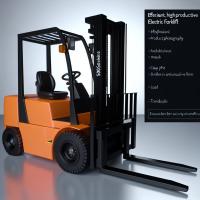 China 5000kg Load Capacity Electric Forklift with 3m Lifting Height - OEM Customizable Industrial Stacker for sale