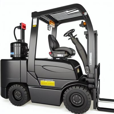 China 5000kg Electric Straddle Stacker with 3m Lifting Height, Shimadzu Pump and Luxury Suspension Seat for Material Handling for sale