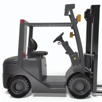 China Electric Pallet Forklift 5000kg Load Capacity 1735mm Wheel Base Solid Rubber Tyre for sale