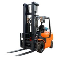 China Diesel Forklift 4.5m Height 12V/80AH Battery 0.2-0.4m Fork Thickness Xinchai Engine for sale