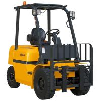 China Diesel Forklift Truck 4.5m Height 2-3 Ton Capacity Xinchai Engine Hydraulic Brake for sale