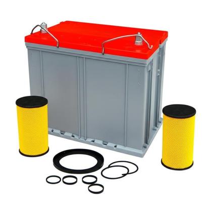 China Industrial Diesel Forklift SEM 2-3 Ton 12V/80AH Battery Spare Parts Filters Seals for sale