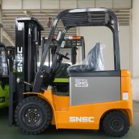 China SNSC 2.5 Ton Electric Forklift Curtis Controller Lishi Battery 48V 630Ah for sale