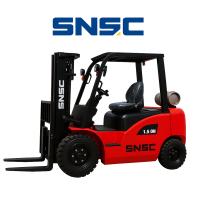 China SNSC 1.5 Ton Electric Forklift 1500kg Capacity 48V Lithium Battery Warehouse Forklift for sale