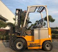 China SNSC 1.5t Electric Forklift 48V 450Ah Battery 3 Stage Mast 5m Lift Height for sale