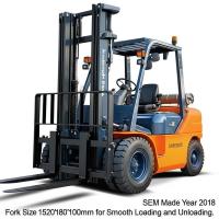 China Industrial Diesel Forklift 2018 Model 2-3 Ton Capacity Fork Size 1520x180x100mm for sale
