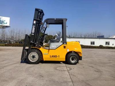 China SNSC FD30 3 Ton Diesel Forklift Truck 3000kg Capacity 500mm Load Center for sale