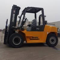 China 7 Ton 7000kg Heavy Duty Diesel Forklift 3000mm Lifting Height CE ISO for sale
