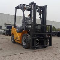 China 7 Ton 7000kg Heavy Duty Diesel Forklift 3000mm Lifting Height CE ISO for sale