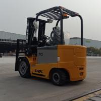China 3 Ton Electric Counterbalance Forklift 3000kg Lithium Battery AC Motor for sale
