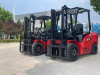 China 3.5 Ton Electric Counterbalance Forklift 3500kg Capacity AC Motor Curtis Controller for sale