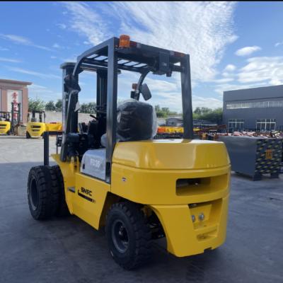 China 3.5 Ton Diesel Forklift 3500kg Capacity with Curtis Controller Japan Hydraulic System for sale