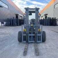 China 3.5 Ton Diesel Forklift 3500kg Capacity with Curtis Controller Japan Hydraulic System for sale
