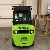 China 3.5 Ton Diesel Forklift Truck 3500kg Capacity Reinforced Chassis USA Curtis Controller Heavy Duty for sale