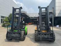 China Heavy Duty 3.5T Diesel Forklift Truck 3500kg Capacity 3000mm Lifting Height for sale