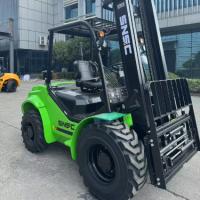 China Heavy Duty 3.5T Diesel Forklift Truck 3500kg Capacity 3000mm Lifting Height for sale