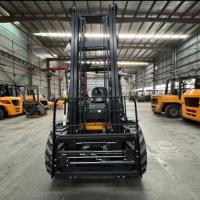 China Heavy Duty 3.5T Diesel Forklift Truck 3500kg Capacity 3000mm Lifting Height for sale
