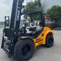 China Heavy Duty 3.5T Diesel Forklift Truck 3500kg Capacity 3000mm Lifting Height for sale