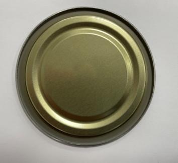 China 200# 50mm Diameter Round Tinplate Lid Cover for Food Can Tin Bottom 0.2mm Thickness for sale