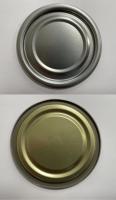 China 50mm Round Tinplate Lid 0.18mm Thickness Rust Resistant Beverage Can Cover for sale