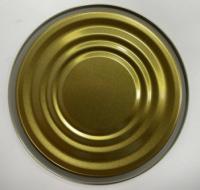 China Round Tinplate Lid Antirust Tomato Can Bottom 300D 73mm for sale