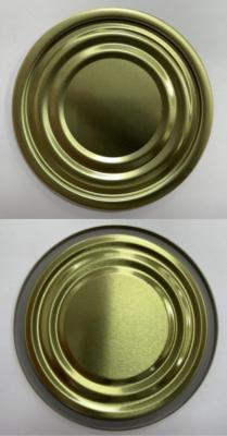 China 209 62mm TH415 TS275 Tin Can Lids Tinplate Lid Cover Bottom for Food Packaging for sale