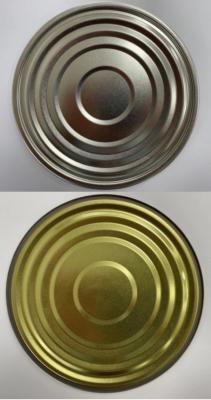 China Anti Alkali SPTE TFS Tin Can Lids 49.5mm to 153.4mm Diameter Food Grade Tinplate Covers for sale