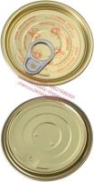 China 307D EOE Lids Diameter Tinplate Tin Cover 83mm For Beans Fish Can for sale
