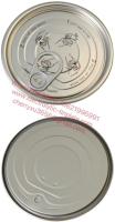 China OEM 307 Tinplate EOE Can Lid TFS Canned Easy Open Ends 79.15mm for sale