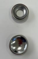 China 65mm Aerosol Can Cone Dome Cover Lid for Spray Cans Tinplate 69.9mm Outer Diameter for sale