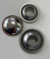 China 65mm Aerosol Spray Can Cone Dome Cover Top and Bottom for 65# Tinplate Cans for sale