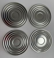 China 603D 153mm Tinplate Bottom Ends Tin Cover Gold Silver Lid for Cans for sale