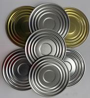 China Food Packing Tinplate Tin Can Lids 153mm Diameter Tin Bottom for sale
