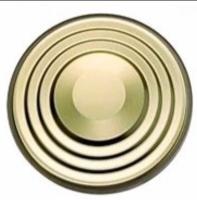 China Tinplate Lid 603 for 153mm Round Bottle End Food Packaging for sale