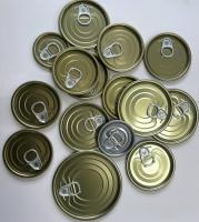 China 401 Diameter 99mm Tinplate Lid Rust Resistance For Easy Open Round Lid EOE Cans for sale