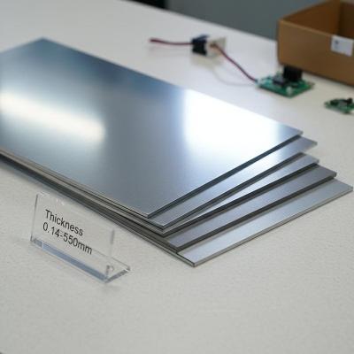 China Tin Plated Steel Sheets 0.14-0.50mm Bright or Matte Surface for Food Beverage Aerosol Cans for sale