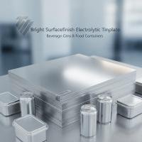 China Electrolytic Tinplate Sheets 0.14-0.50mm Thickness Bright or Matte Finish for Food Beverage Cans for sale