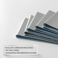 China Excellent Corrosion Resistance Electrolytic Tinplate Sheets Featuring Anti Rust Inside Designed for Packaging and Container Applications for sale