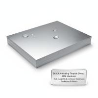 China BA CA Annealing Tinplate Sheets DR8 Hardness 600-1250mm Width for Corrosion Resistant Packaging for sale