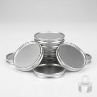 China Tinplate Lid 0.18-0.30mm Tin Can Cover with Gold Clear White Lacquer Coating for Sealing for sale