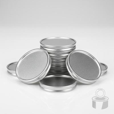 China Tinplate Lid 0.18-0.30mm Tin Can Cover with Gold Clear White Lacquer Coating for Sealing for sale