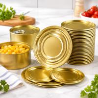 China 73mm 300# Coated Tinplate Lid For Food Can Manufacturing for sale