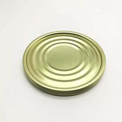 China 307 83mm Tinplate Can Ends - Food Grade SPTE/TFS Metal Lids for Food Packaging for sale