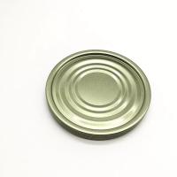 China Tinplate Can Lids 49.5mm-153mm Diameter Food Packaging Ends with Custom Printing for Meat Fruit Vegetable Cans for sale