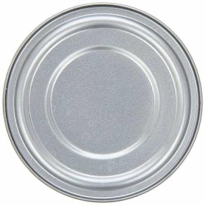 China 603# Food Packaging Tinplate Bottom Lids 153mm Diameter with 0.23-0.26mm Thickness for Tuna and Meat Cans for sale