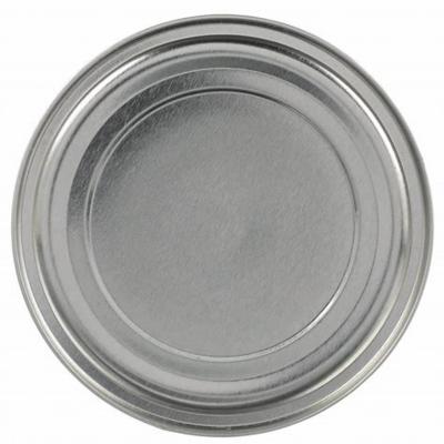 China TFS SPTE Tinplate Food Can Ends 307D 83mm Diameter with Custom Coating Options for Food Packaging for sale