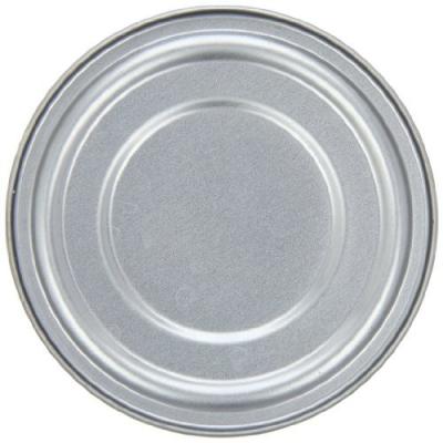 China 83.3mm BPA-Free Organosol Coated Tinplate Can Lids & Bottoms - 307# Food Grade Metal Packaging Components for sale