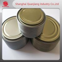 China Tinplate Normal End Lid Bottom 209# 62.5mm Rust Resistance Acid Alkali Resistance Tinplate Lid Cover for sale