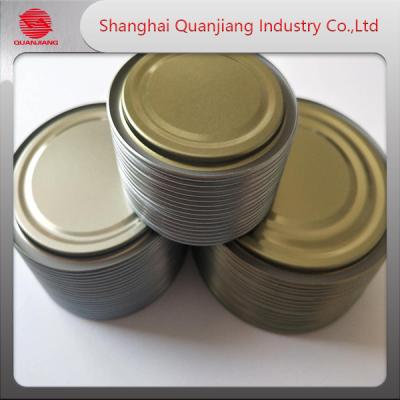 China Tinplate Normal End Lid Bottom 209# 62.5mm Rust Resistance Acid Alkali Resistance Tinplate Lid Cover for sale